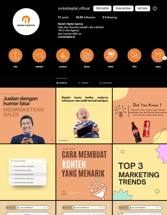 ROCKET DIGITAL AGENCY – Help Your Business Growth Like a Rocket!