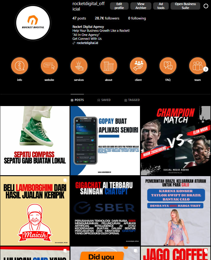 ROCKET DIGITAL AGENCY – Help Your Business Growth Like a Rocket!